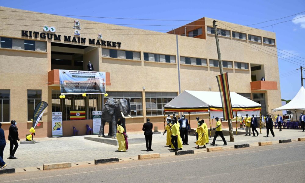 New Kitgum market commissioned. - ideashousebiznews